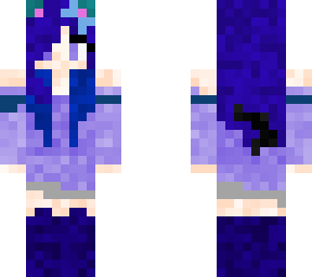 blue purple kc | Minecraft Skin