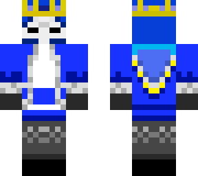 BLUE tecnoblade | Minecraft Skin