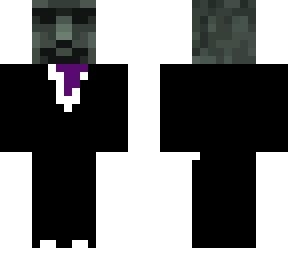 Moai with suit | Minecraft Skin