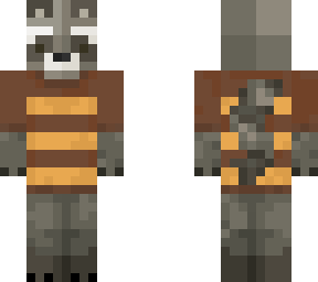 Raccoon skin! | Minecraft Skin