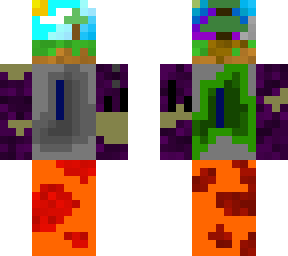 overworld and nether | Minecraft Skins