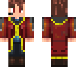 Star ojos rojos | Minecraft Skin