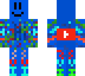 blue dude | Minecraft Skin