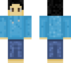 Blue Hoodie | Minecraft Skin