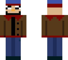 Cursed Snowman Stan Marsh ( south park ) | Minecraft Skin