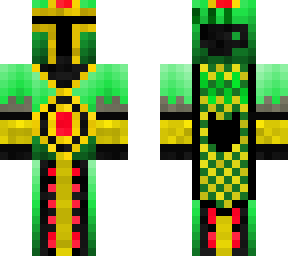 Emerald Ruby Knight | Minecraft Skin