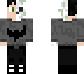 Goth Skeleton Boy | Minecraft Skin