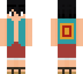 Luffy (impel down) | Minecraft Skin