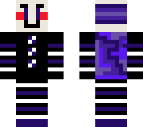 Fnaf 2 Marionette Minecraft Skin