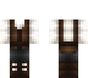 OB - Basic Pirate Vest & Boot Outfit | Minecraft Skin