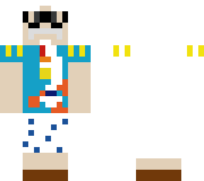 One Piece Timeskip Fleet Admiral Sengoku | Minecraft Skin