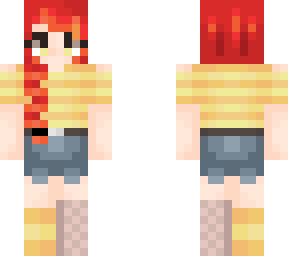 summer heat~!!! | Minecraft Skin