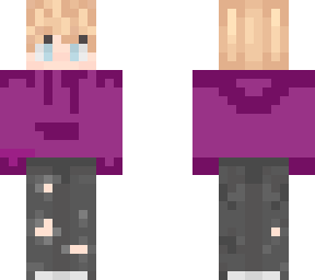 violet boy skin | Minecraft Skins