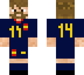 xabi alonso spain 2010 | Minecraft Skin