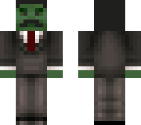 Zombie Mumbo Jumbo 4 Pixel Wide Arms | Minecraft Skin