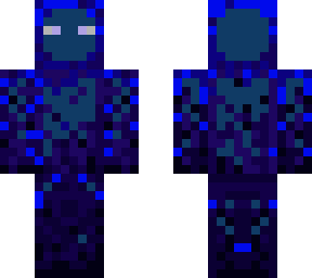 corrupted blue 2.0 | Minecraft Skin
