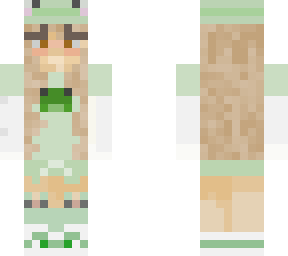 cute frog girl | Minecraft Skins