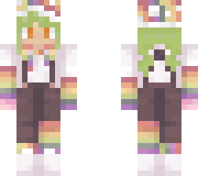 cute pride girl | Minecraft Skin