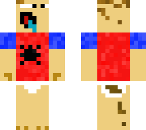 derp spiderman | Minecraft Skins