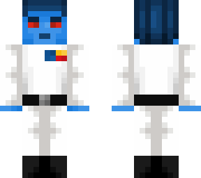Grand Admiral Thrawn | Minecraft Skin
