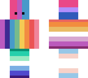 g a y pride flag | Minecraft Skins