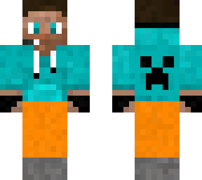 Steve Creeper Gamer | Minecraft Skin