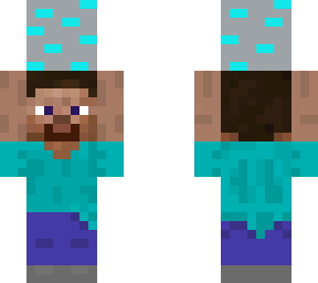 Steve with diamonds | Minecraft Skin