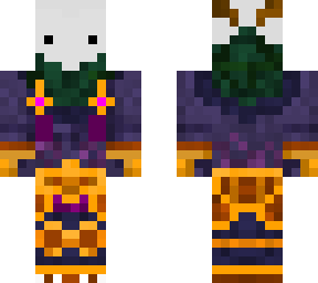 The Dark lord of Despair - Void Termina | Minecraft Skin