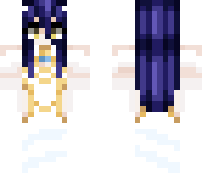 Albedo From Overlord | Minecraft Skin