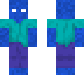 Minecraft Zombie Skin Template