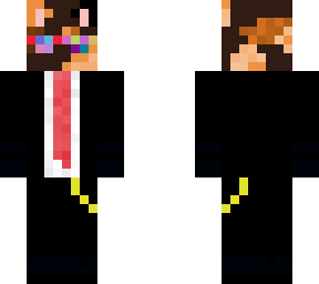 cat in suit | Minecraft Skins