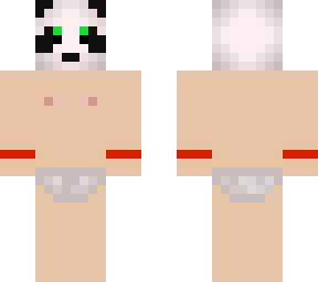 Cursed Panda | Minecraft Skin