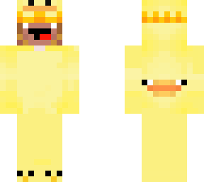 Derp King Duck | Minecraft Skin