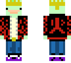 Dripped Out King Duck | Minecraft Skin