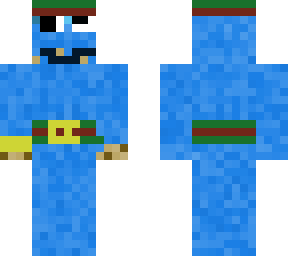 Gucci cookie monster | Minecraft Skin
