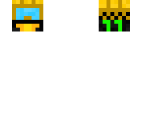 Kask Zolty | Minecraft Skin