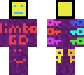 Limbo Geometry Dash | Minecraft Skin