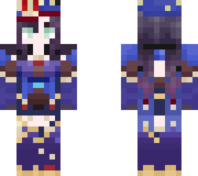 Mona, Genshin Impact | Minecraft Skin