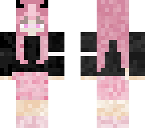 pink skin girl | Minecraft Skin