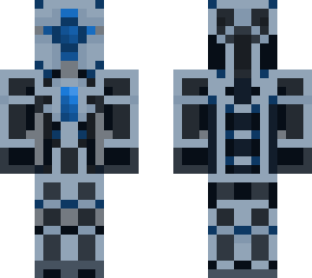 blue robot | Minecraft Skins