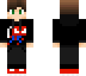 T Bizzle's Spider-Man Hoodie | Minecraft Skin