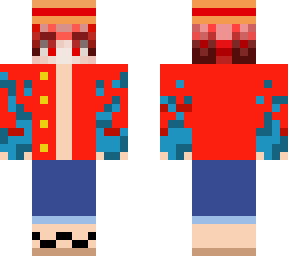 luffy outfit | Minecraft Skins