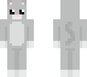 Fluffy Kitty In Minecraft