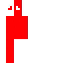 red and white | Minecraft Skin
