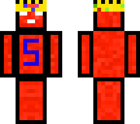 RED DEMON KING SKIN | Minecraft Skin