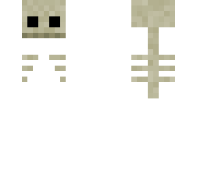 Spooky Skull and Spine | Minecraft Skin