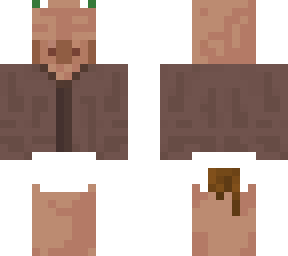 Minecraft Villager Skin Template