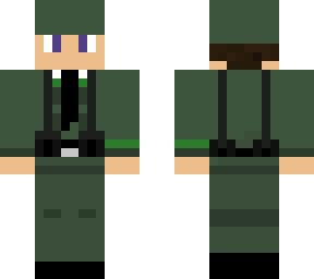 Teutonnian Soilder (RG 188th Alpine Division "zugspitze" 138th Marksman Regiment | Minecraft Skin