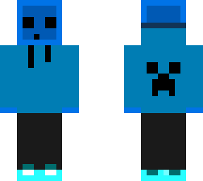 blue slime | Minecraft Skin