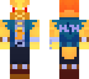 Crow Fenix - Phoenix Crow | Minecraft Skin